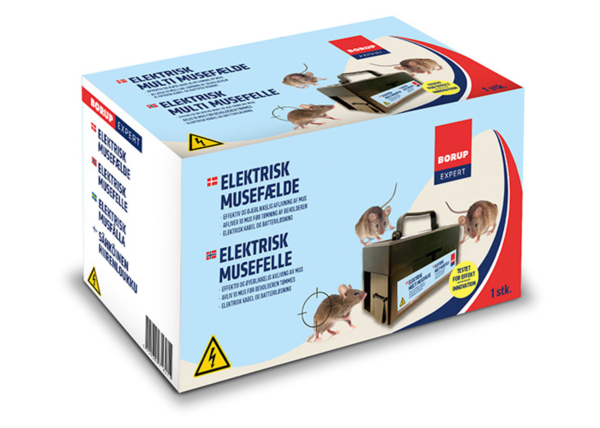 Borup EXPERT Elektrisk Multi Musefælde